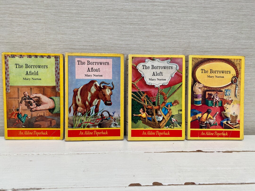 The Borrowers by Mary Norton 1960s Aldine Paperback Books Various ...