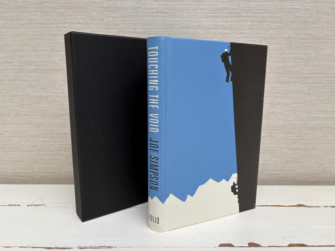 Touching the Void by Joe Simpson Biography Hardback Book With Slipcase ...