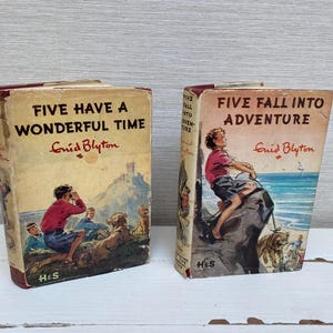 Famous Five by Enid Blyton 1950s Hardback Childrens Books Sold ...