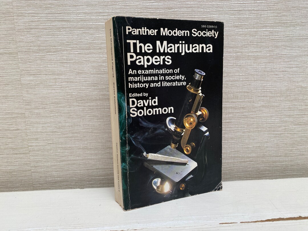 The Marijuana Papers by David Solomon 1969 Vintage Paperback Book ...