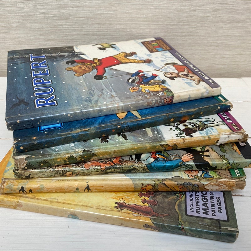 Rupert the Bear - Etsy