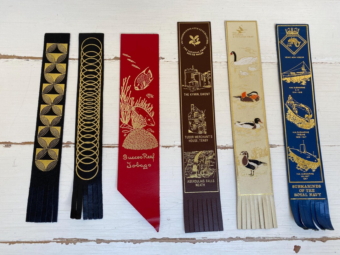 Vintage Bookmarks - Selection Sold Individually - Etsy