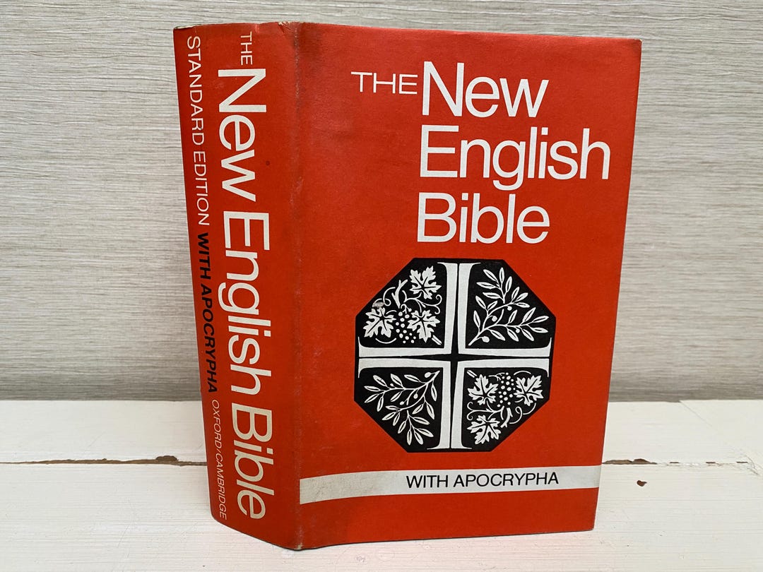 The New English Bible With Apocrypha 1970 Oxford Cambridge University ...