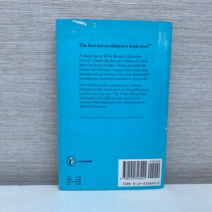 Charlie and the Chocolate Factory by Roald Dahl - 1986 Puffin Paperback ...