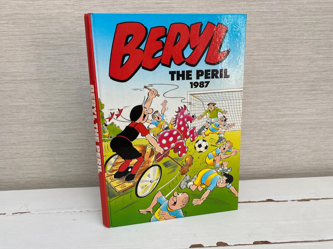 Beryl the Peril 1987 Vintage Annual by D C Thomson Hardback Book - Etsy