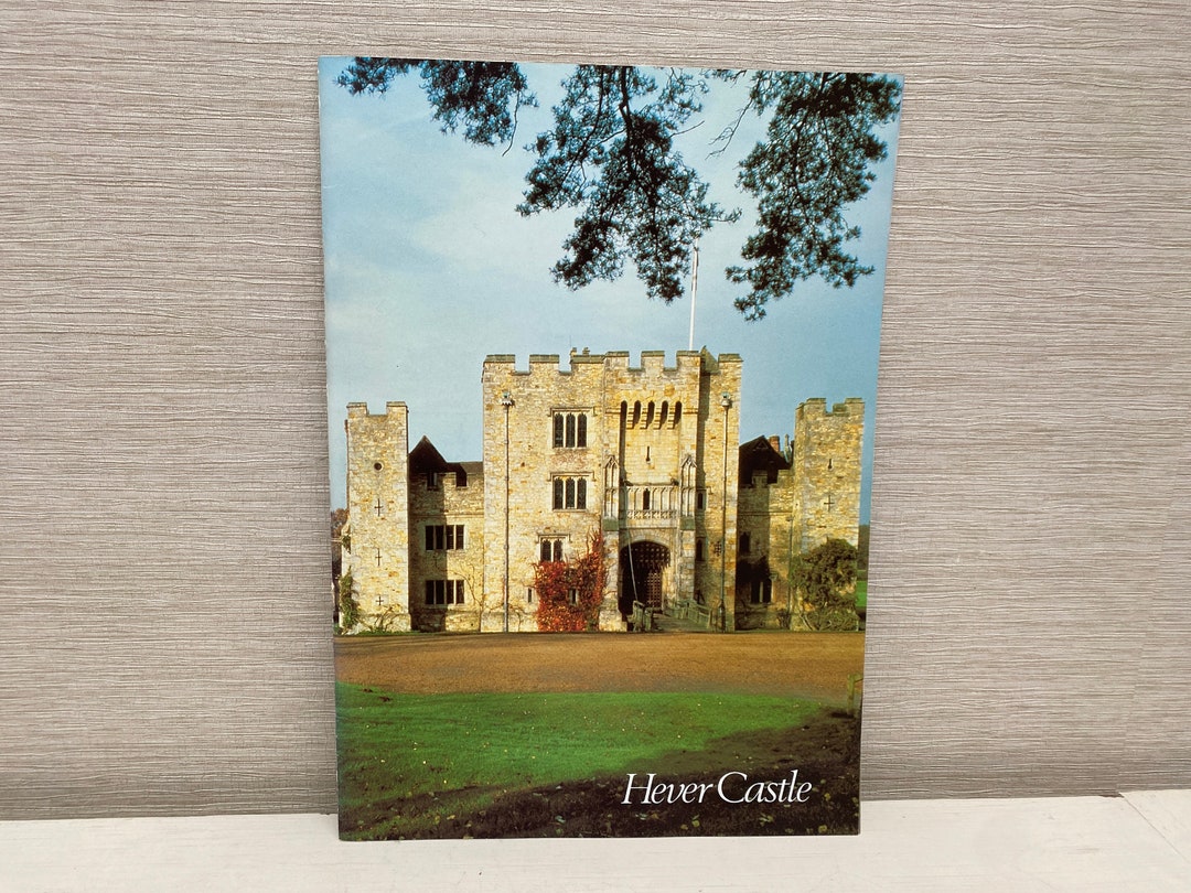 Hever Castle A Brief Architectural History Vintage Booklet - Etsy