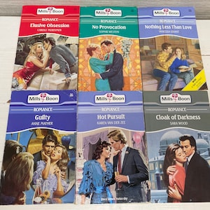 Mills & Boon Vintage Romance Paperback Books 1970s to Date - Sold ...