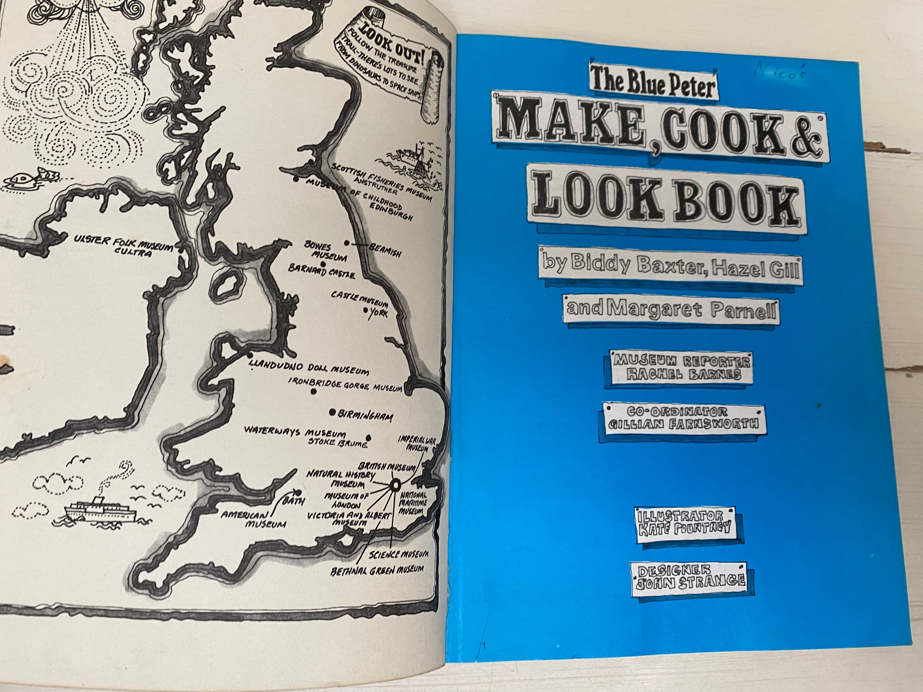 The Blue Peter Make Cook & Look Book 1978 Paperback Book BBC - Etsy