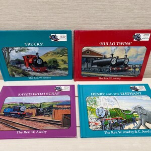 1990's Thomas the Tank Engine Hardback Books William Heinemann Grolier ...
