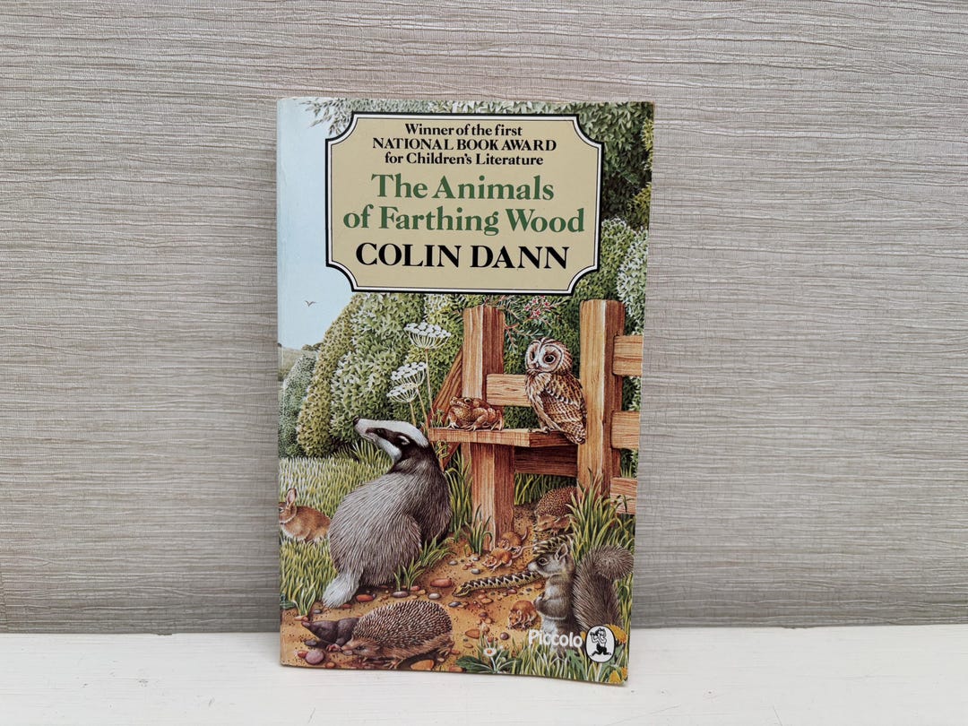 The Animals of Farthing Wood by Colin Dann - Vintage 1980 Piccolo ...