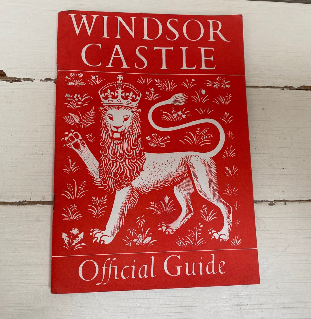 Windsor Castle 1986 Official Guide /booklet - Etsy
