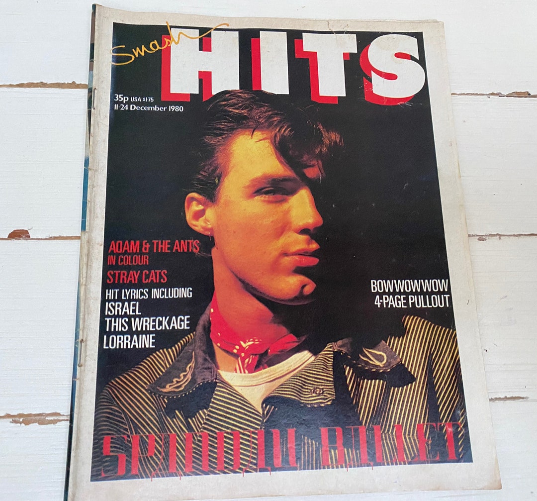 Smash Hits Magazine 11 -24 December 1980 Spandau Ballet - Etsy