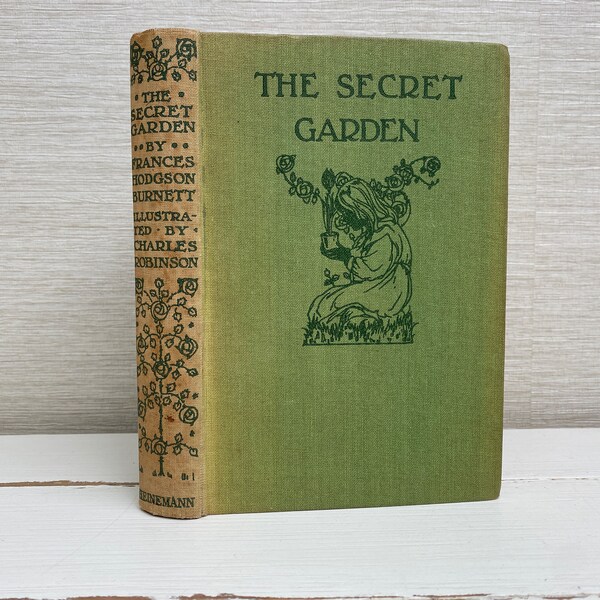 Secret Garden Illustrated Book - Etsy