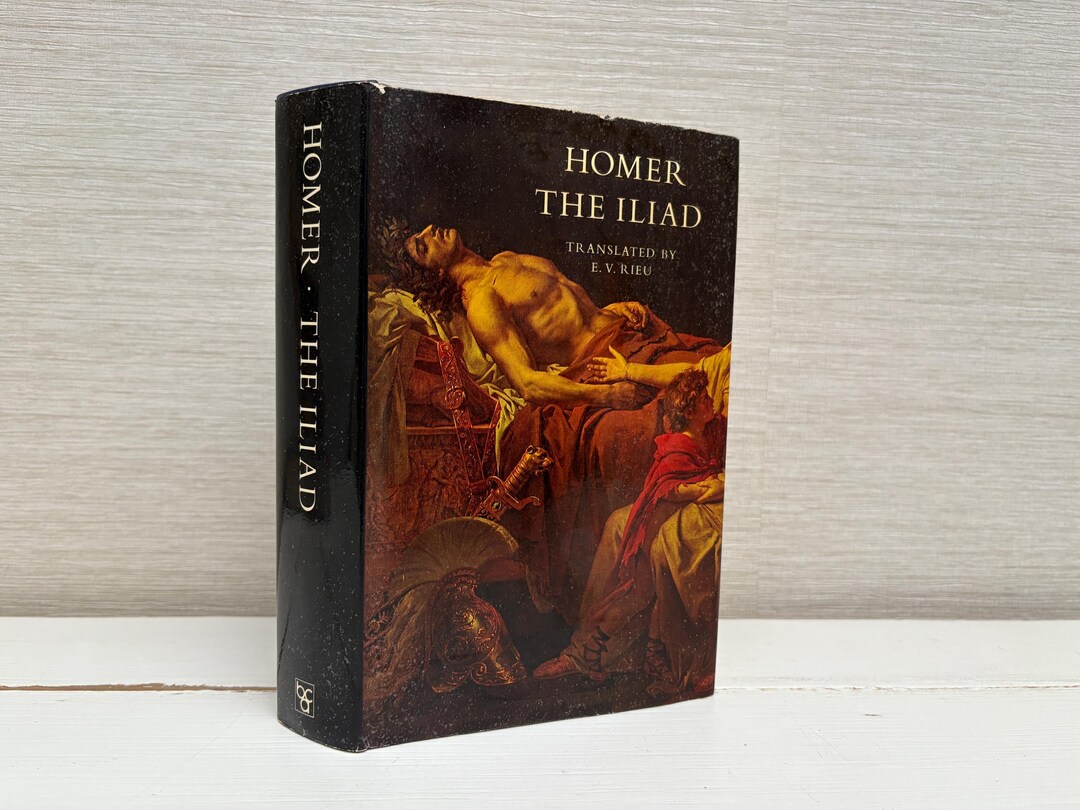 Homer the Iliad Translated by E V Rieu Vintage 1973 Hardback Book ...