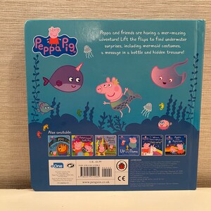 Peppa Pig Peppa's Mermaid Friends A Lift-the-flap Hardback Board Book ...