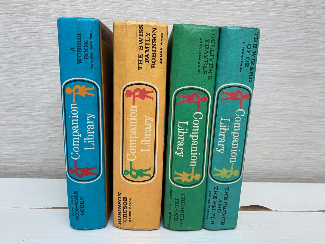 Companion Library Childrens Classics Double Hardcover Books 1960s ...