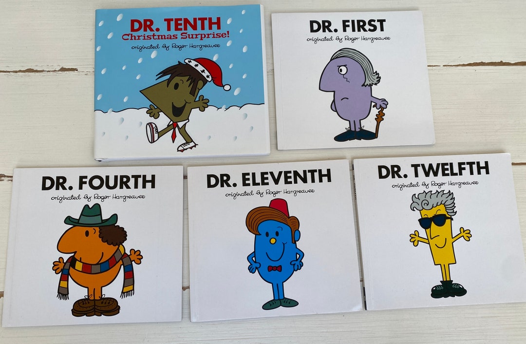 Mr Men Doctor Who Books Roger Hargreaves Sold Individually - Etsy