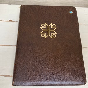 Bible Society Chain Reference Bible Good News Edition 1985 Leather ...