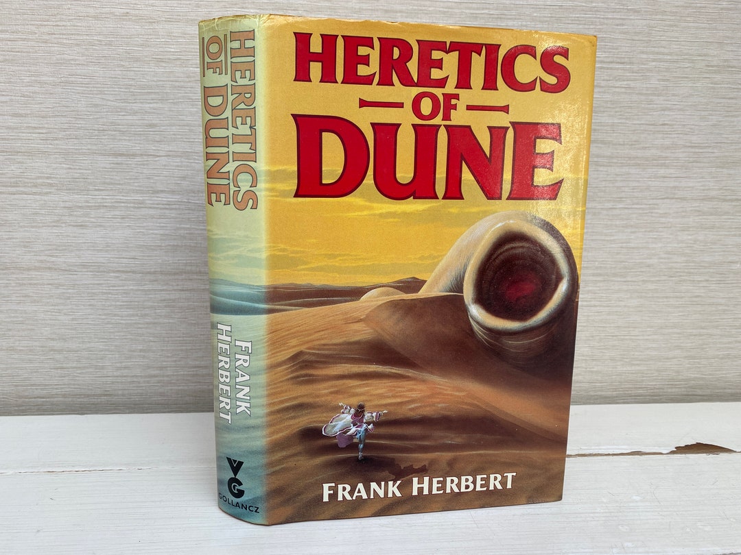 1984 Heretics Of Dune By Frank Herbert 1st Edition Victor Etsy