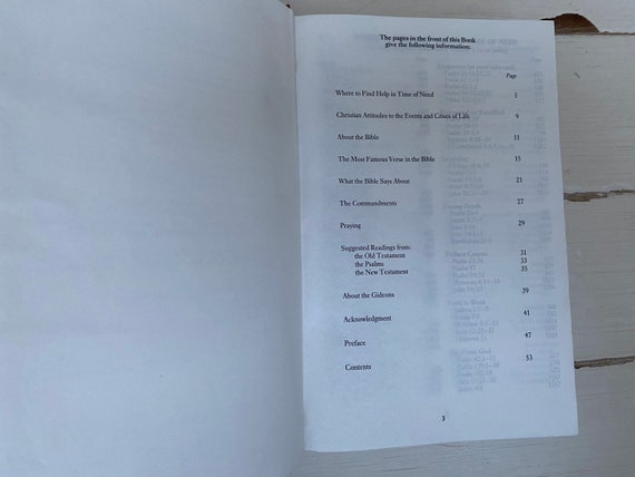 Gideons International Bible