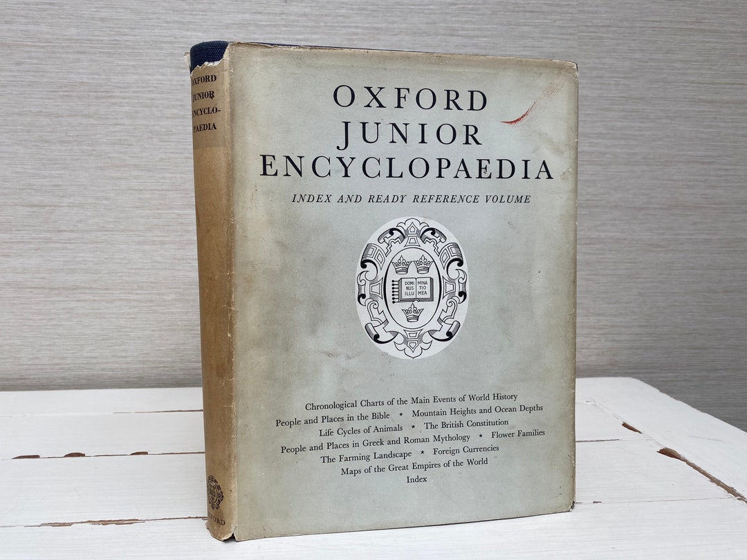 Oxford Junior Encyclopaedia Index and Ready Reference Volume 1960 ...