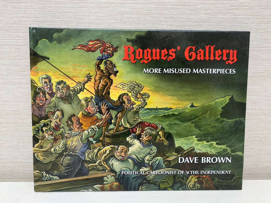 Rogues' Gallery More Misused Masterpieces by Dave Brown - Etsy