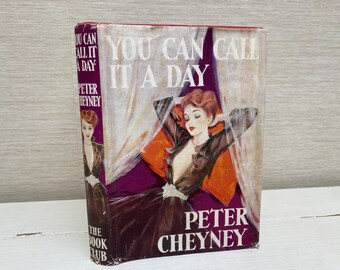 You Can Call It a Day by Peter Cheyney Vintage Book, 1950 - Etsy UK