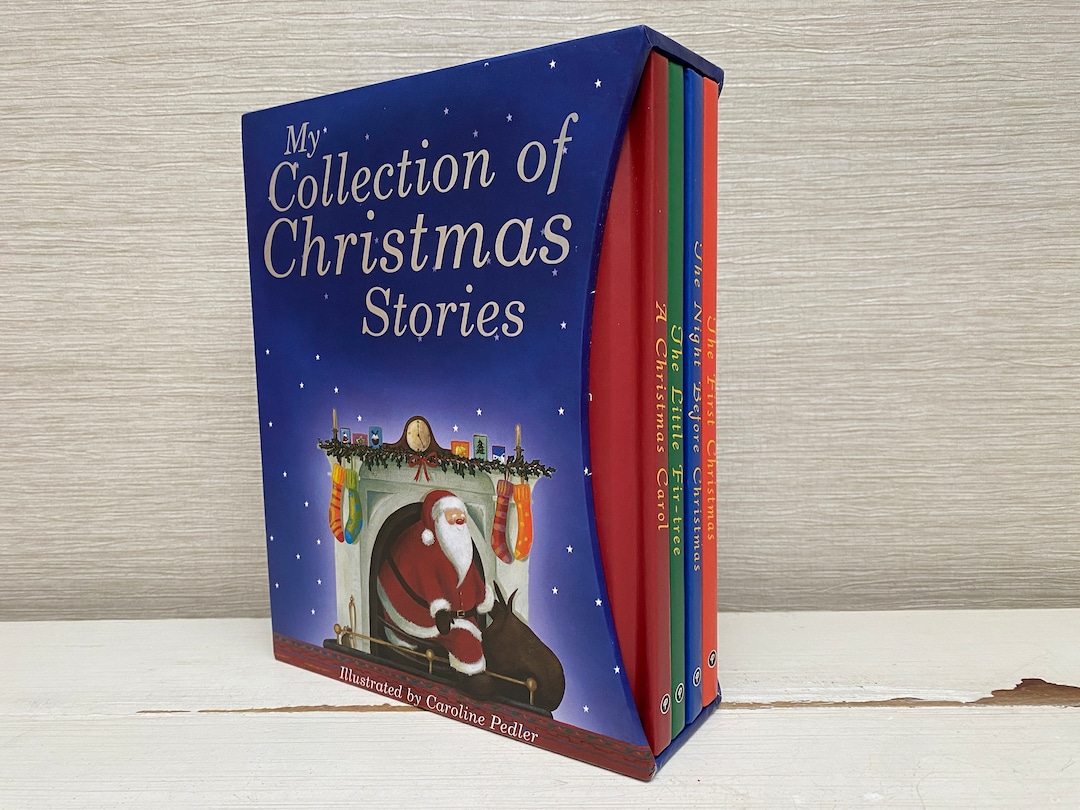 My Collection of Christmas Stories Box Set With 4 Hardback - Etsy