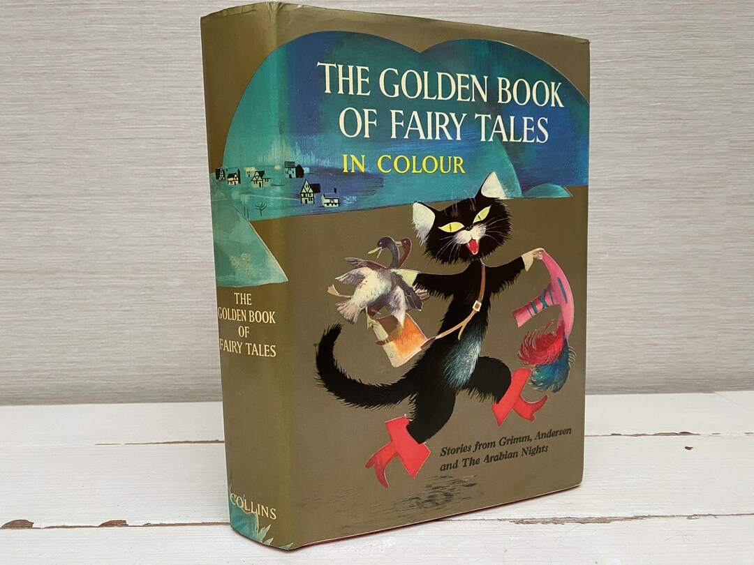 The Golden Book of Fairy Tales in Colour - Grimm Andersen & the Arabian ...