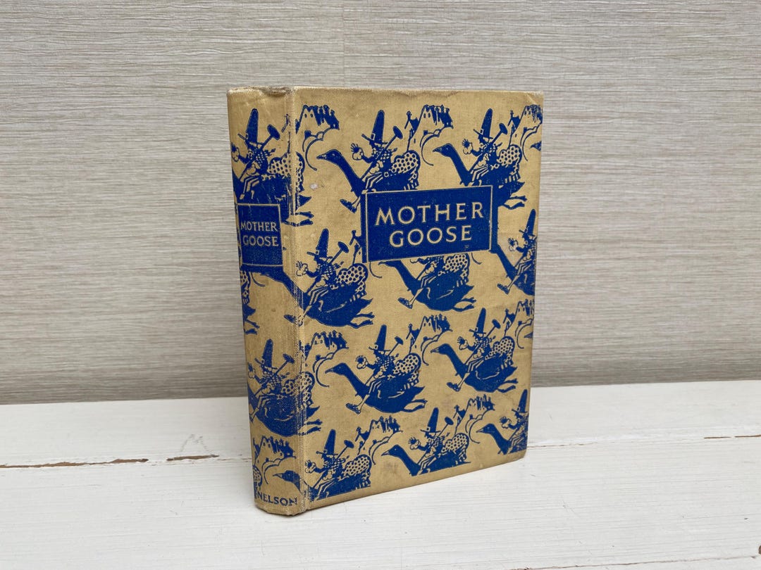 Mother Goose Nursery Rhymes Thomas Nelson Vintage Illustrated Hardcover ...