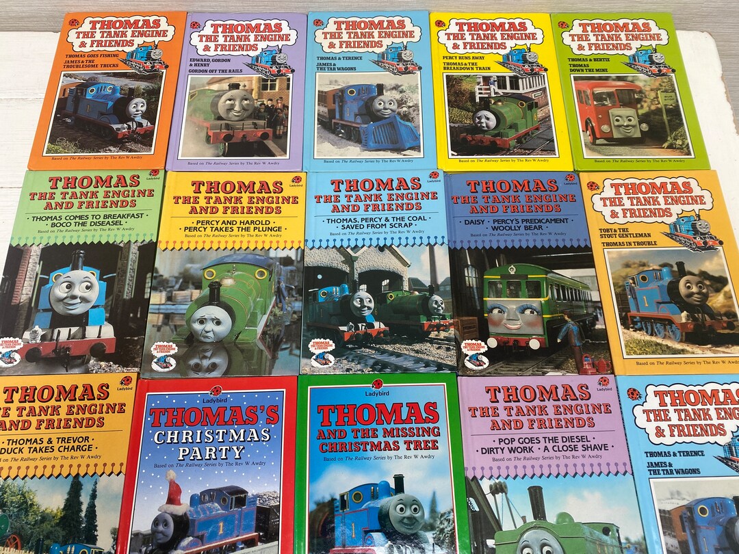 1980s Thomas the Tank Engine Rev W Awdry Ladybird Children's Hardback ...