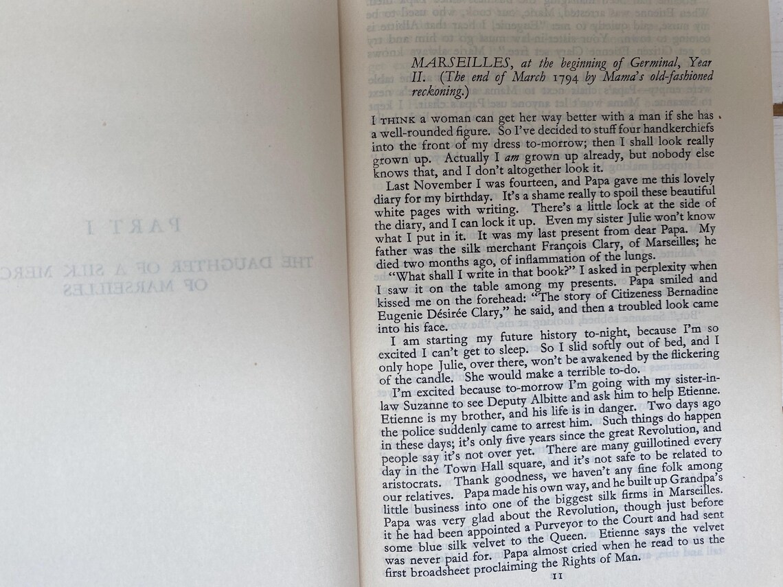 Desiree by Annemarie Selinko Vintage Hardback Book 1954 - the Reprint ...