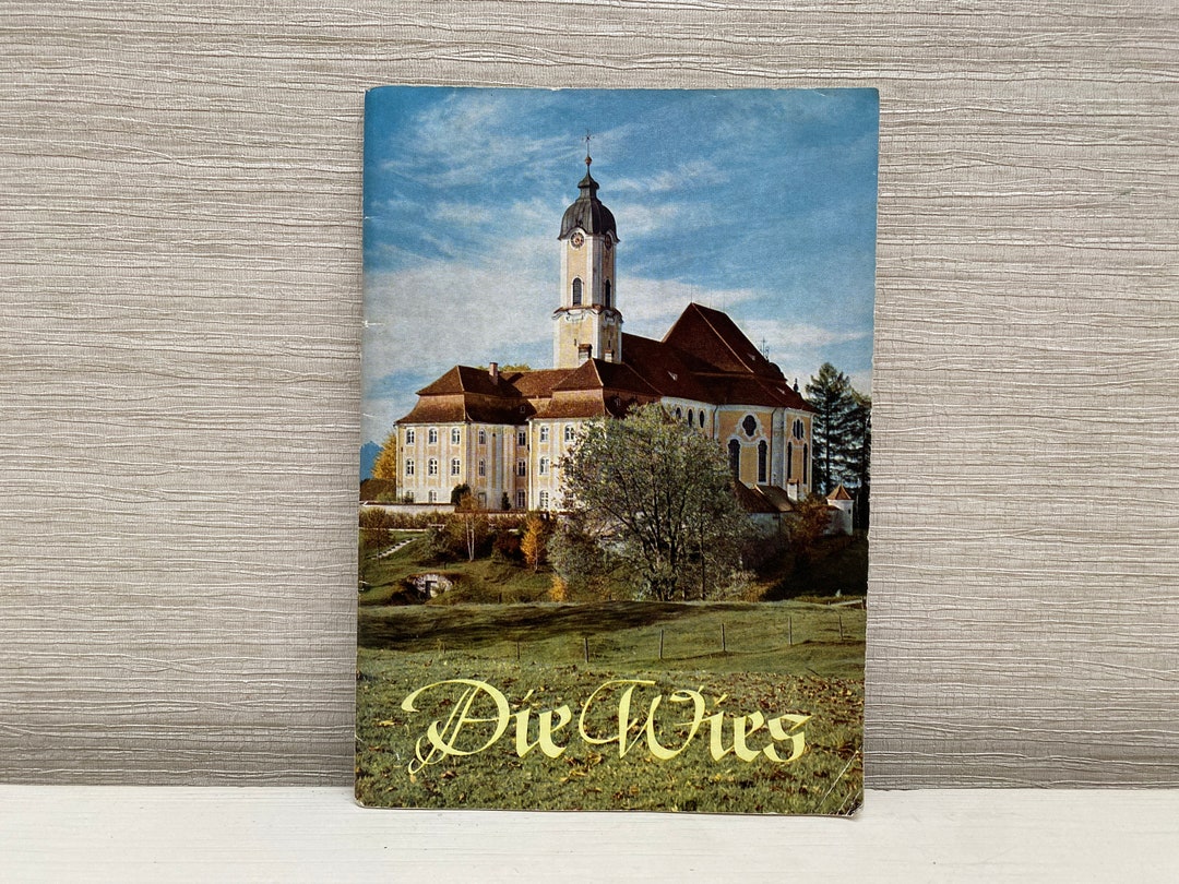 Die Wies / Wies Church - Vintage Guidebook - Alfons Satzger - Etsy