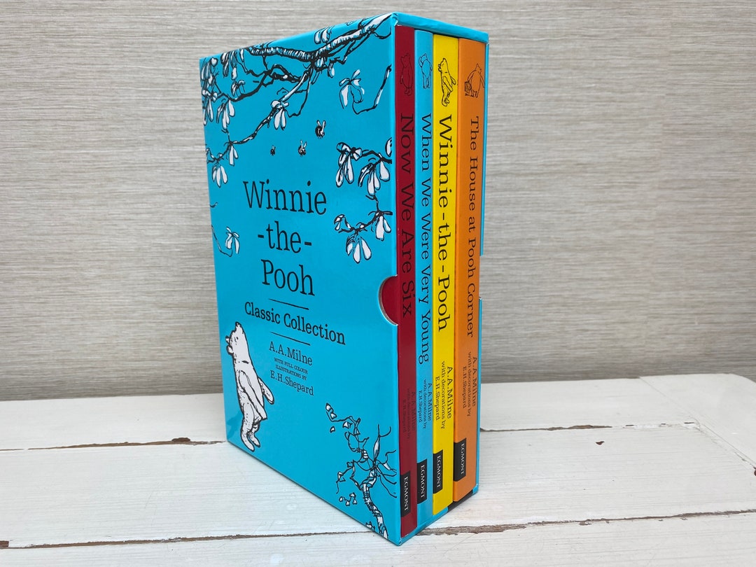 Winnie the Pooh Classic Collection by A A Milne - Four Paperback Book ...