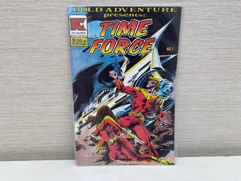 Bold Adventures Presents: Time Force Comic Books - Sold Separately - Etsy