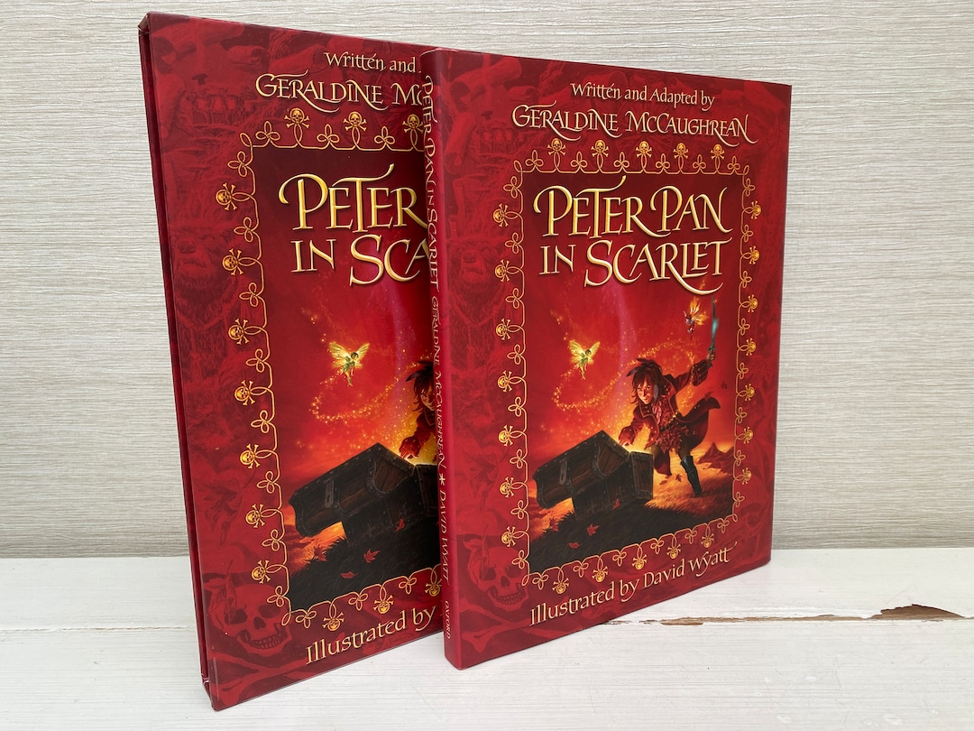 Peter Pan in Scarlet by Geraldine Mc Caughrean 2008 Hardback Childrens ...