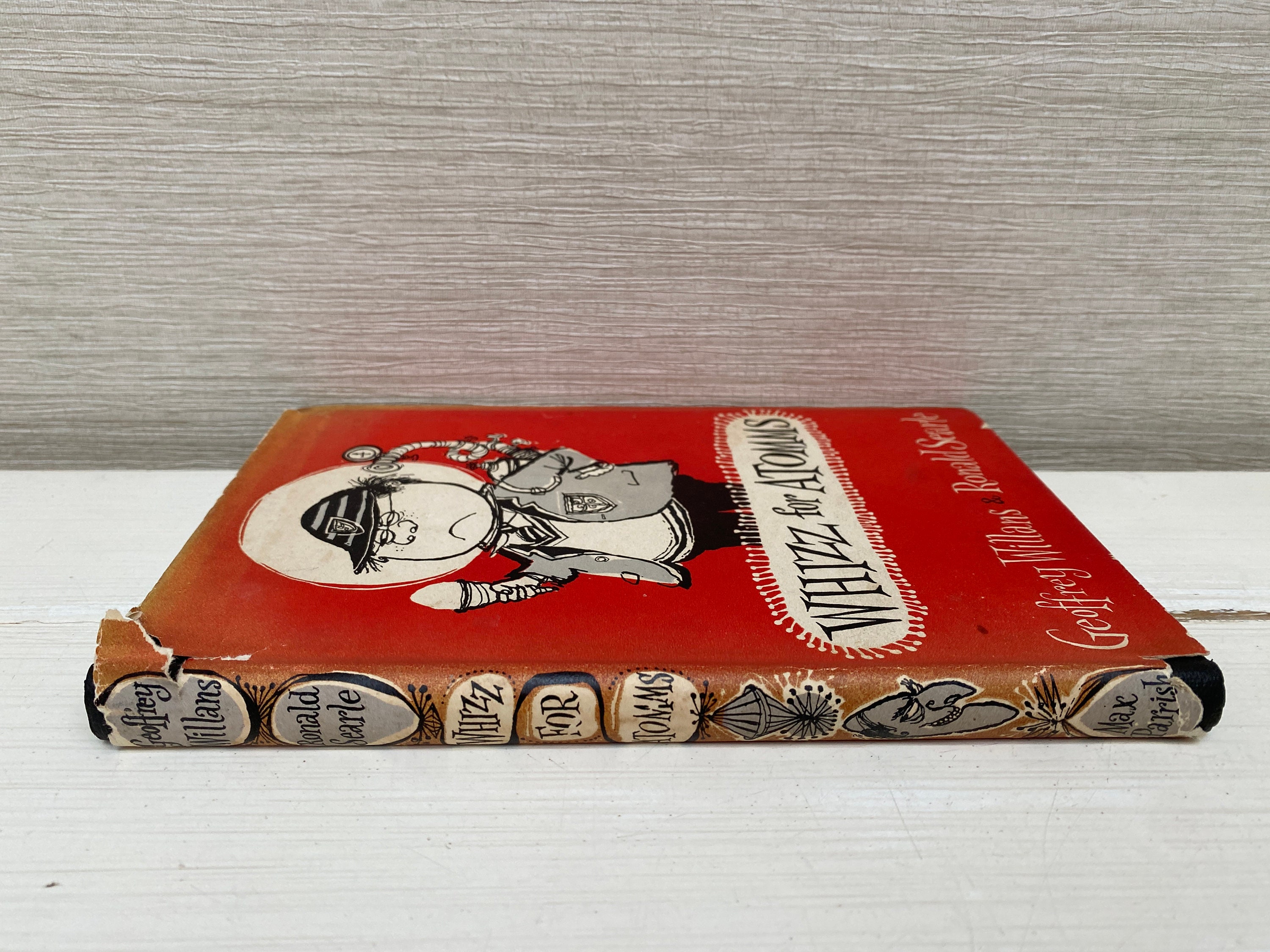 Whizz for Atoms by Geoffrey Willans & Ronald Searle Vintage Hardback ...