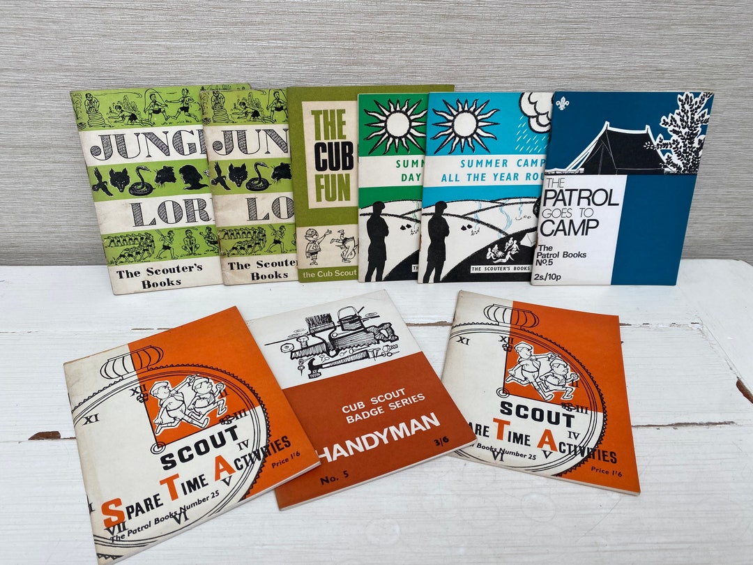 Cub Scout Vintage 1960s Booklets - Badge Series Patrol Scouters - Sold ...