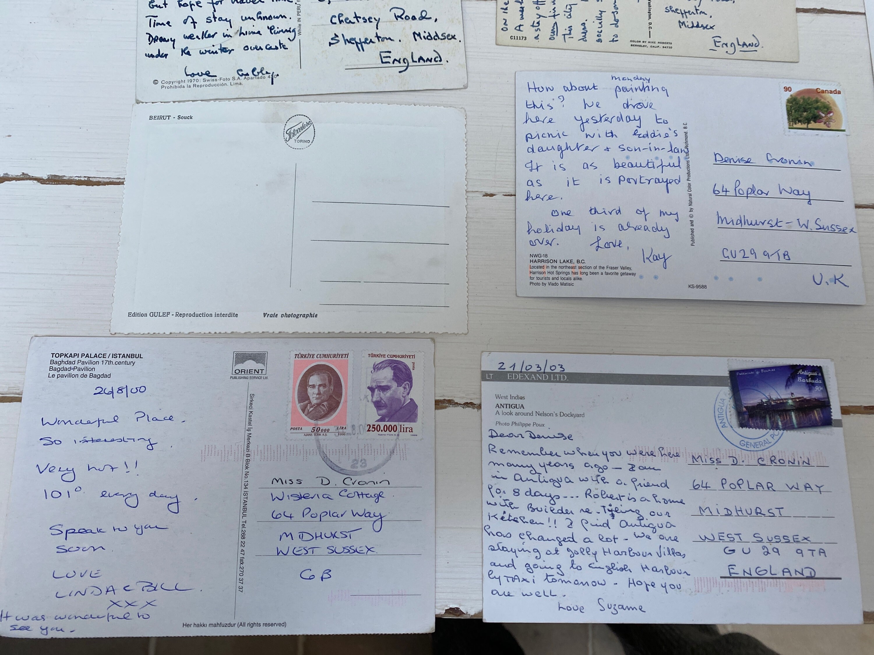 Vintage Postcards 1970s-2000s - Selection of 15 - Egypt Australia ...