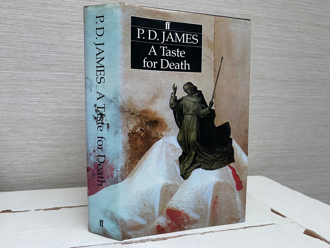 A Taste for Death by P.D. James Faber and Faber Hardback Book 1986 - Etsy