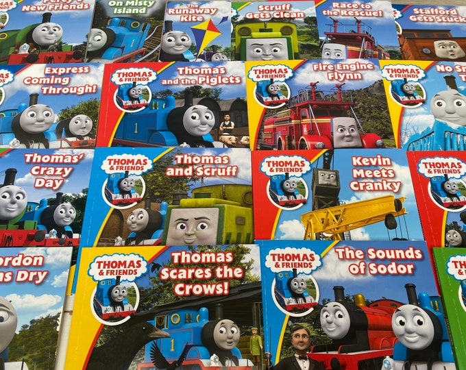Thomas & Friends: 2 in 1 Hardcover Books set of 4 8 Stories 2001 - Etsy