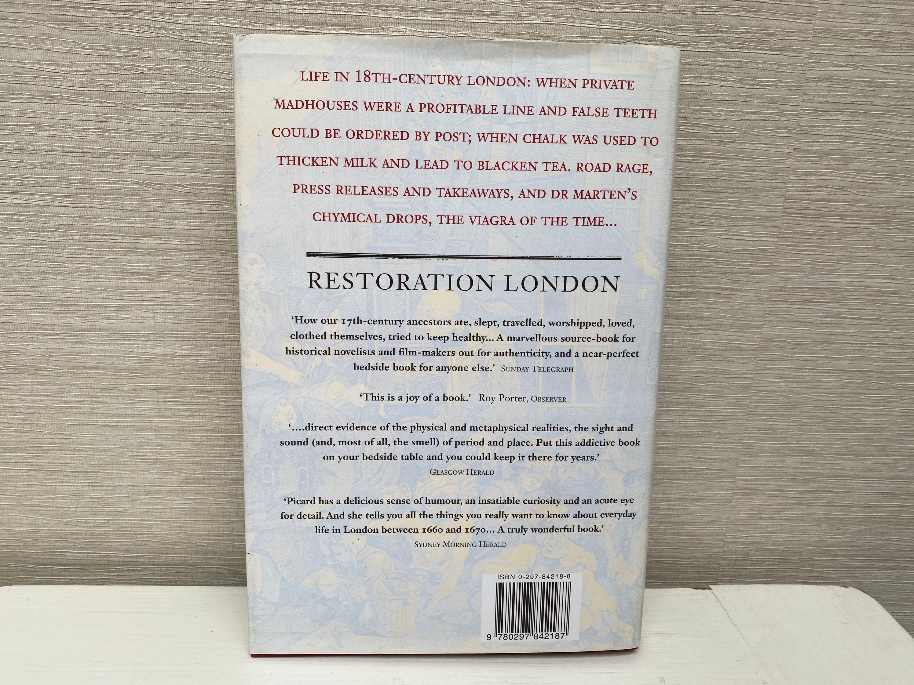 Dr Johnson’s London by Liza Picard - 2000 Hardback Book - Etsy