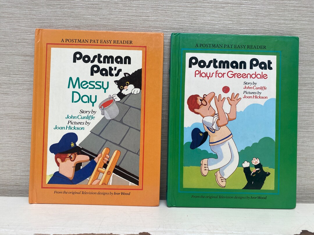 Postman Pat by John Cunliffe Vintage 1980s Hardback Books SOLD ...