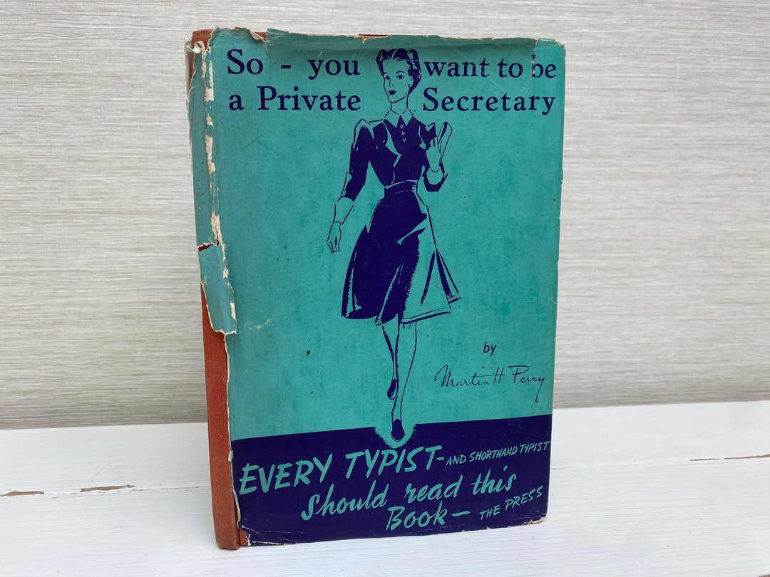 So-you Want to Be A Private Secretary by Martin Perry Hardback Book - Etsy