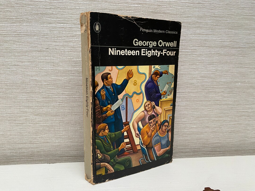 Nineteen Eighty Four by George Orwell 1969 Vintage Penguin Paperback ...