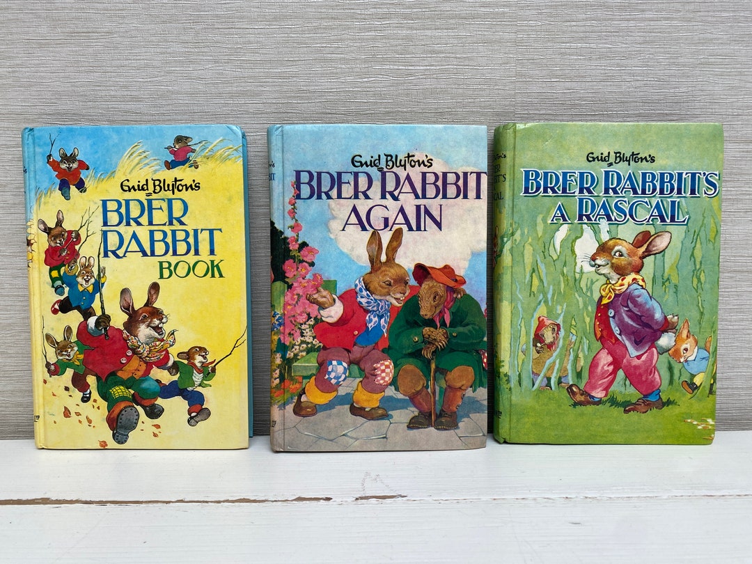 Brer Rabbit Enid Blyton Vintage Children's Hardback Books Illustrated ...