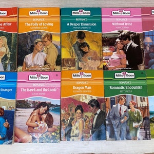 Mills & Boon Vintage Romance Paperback Books 1970s to Date - Sold ...