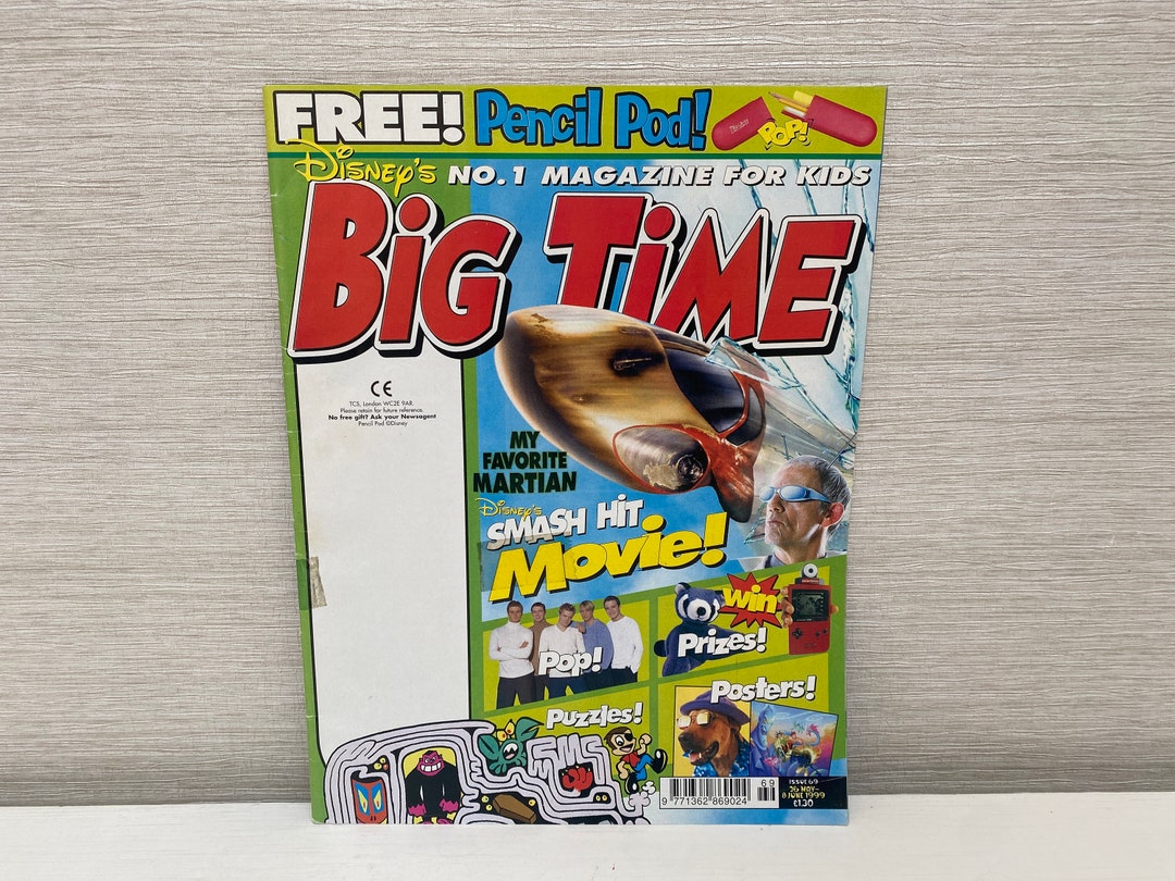 Disneys Big Time Magazine Issue 69 - 26 May - 8 June 1999 - Etsy