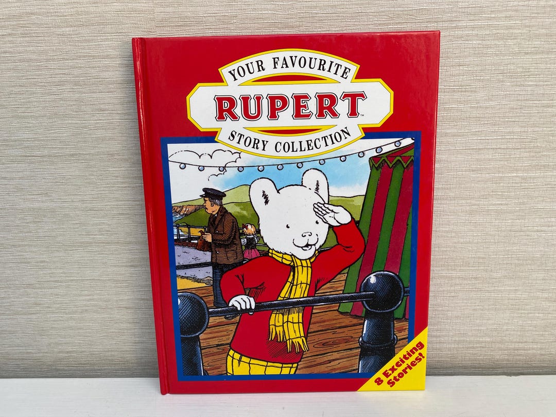 Your Favourite Rupert Story Collection 1994 Vintage Hardback Book Dean ...