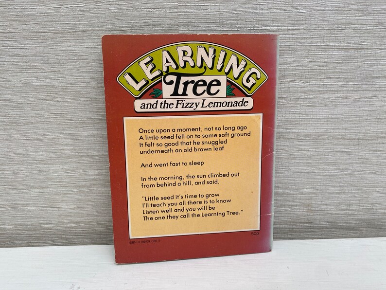 Learning Tree and the Fizzy Lemonade by Ian Page Scarce Paperback Book ...